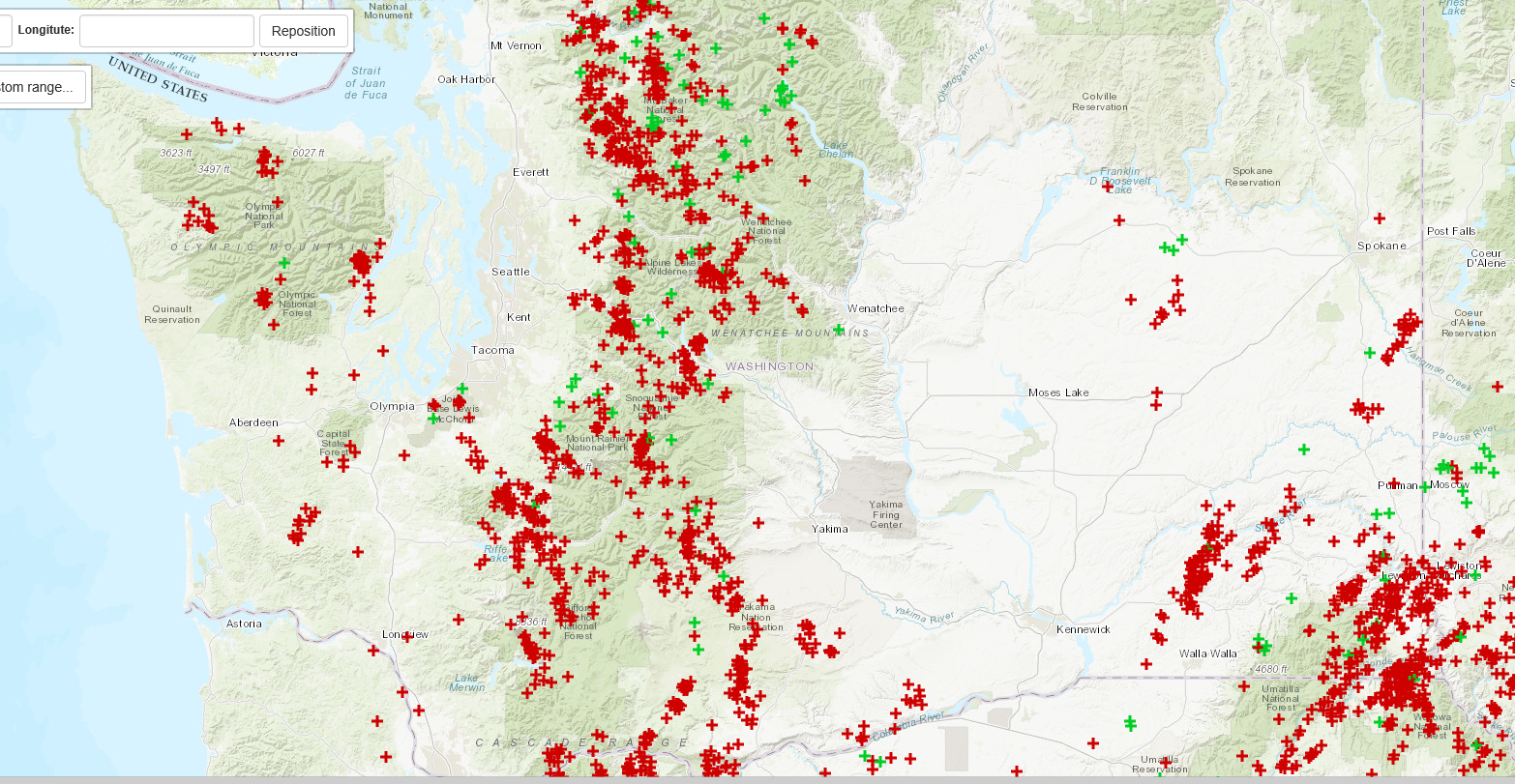 Washington Dnr Road Maps