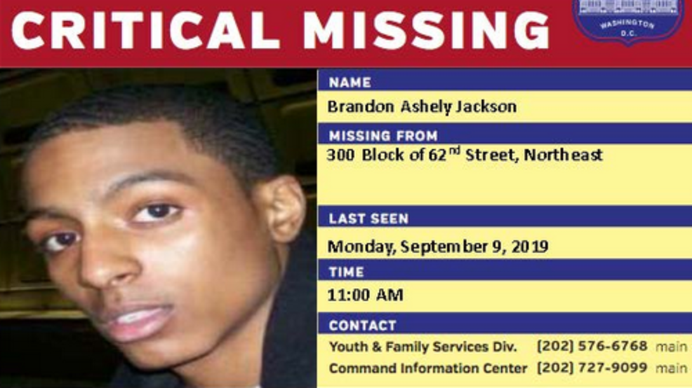 Missing man, 25, last seen over a month ago in Northeast D.C., police ...