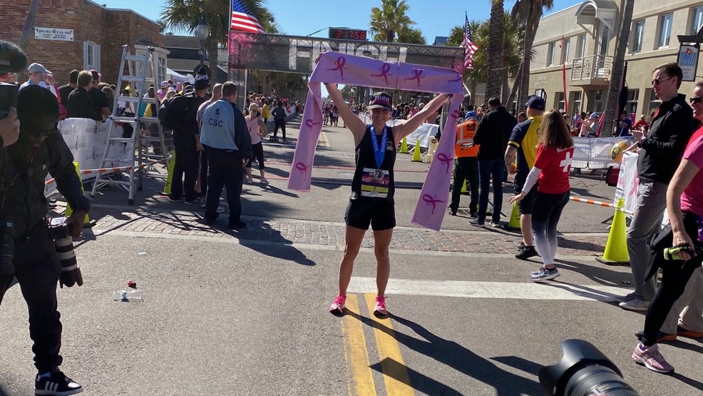 Local woman wins National Marathon to Finish Breast Cancer... again! | WBFF