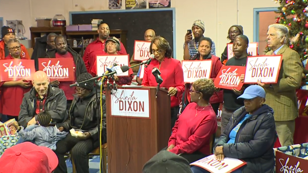 Former Mayor Sheila Dixon announces run for Baltimore City Mayor | WBFF