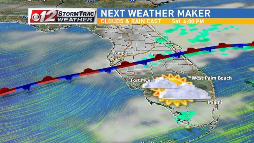 Tracking weekend weather changes | WPEC