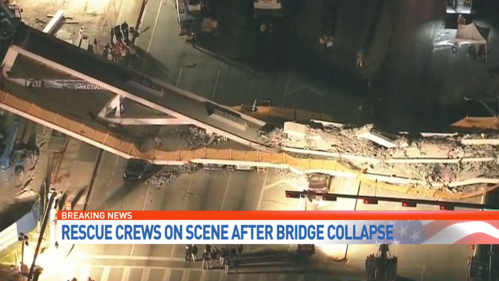 NTSB to investigate pedestrian bridge collapse at FIU | WPEC